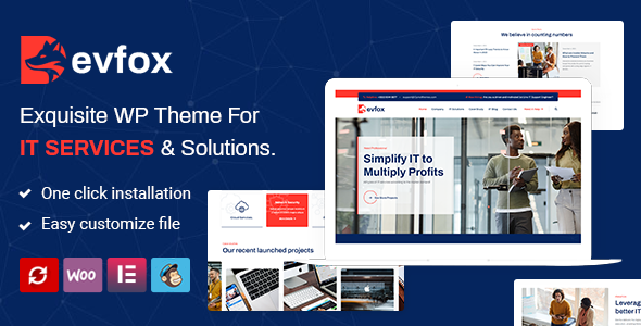 Information Technology WordPress Themes from ThemeForest